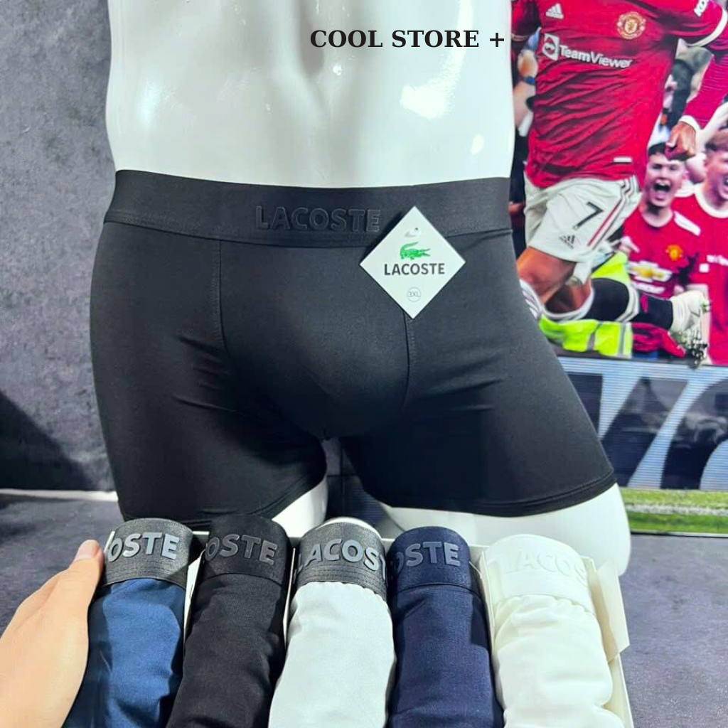 Men's Underwear [Combo 5] Lacot Boxer Pants Type 1 Cool Elastic 4-Way ...