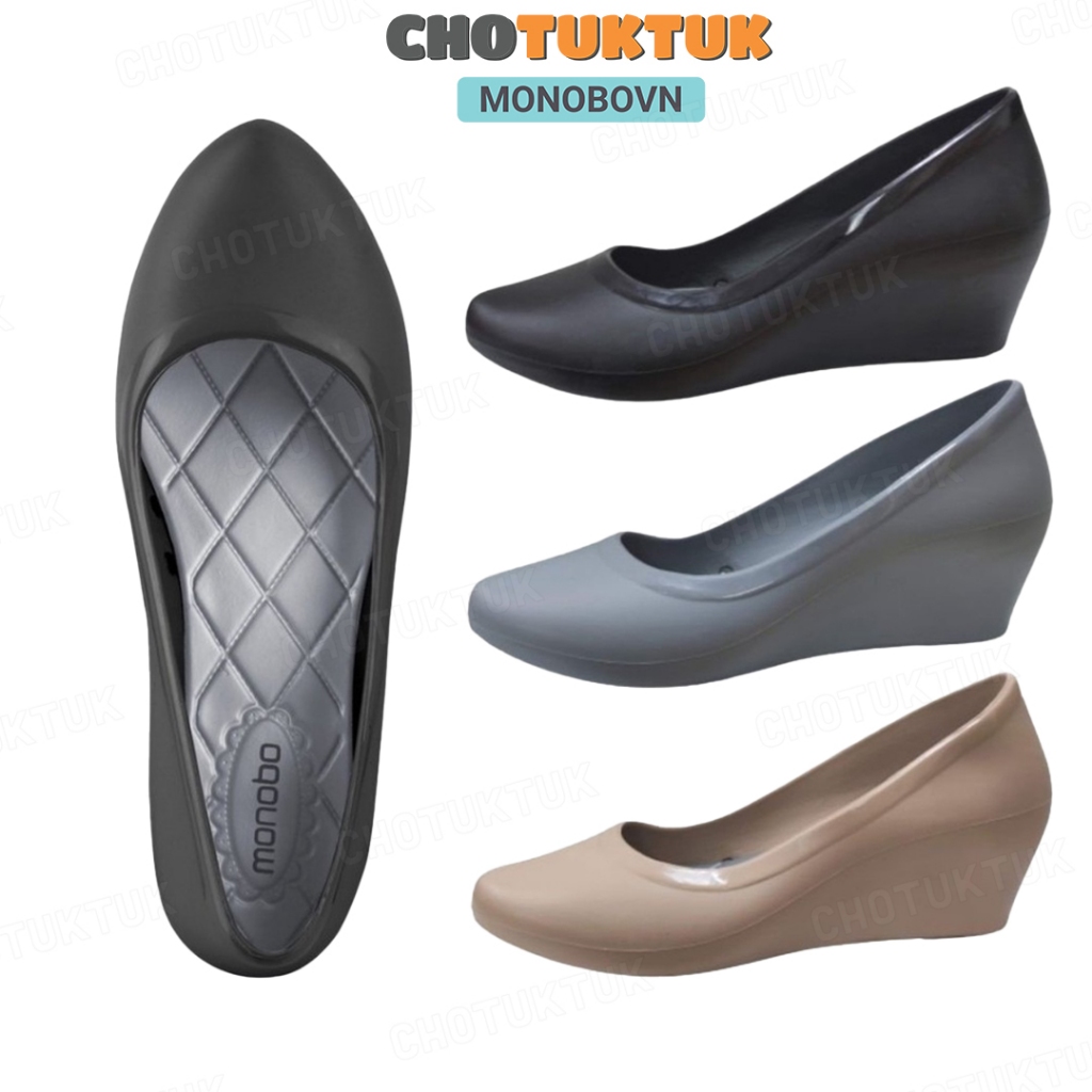 Monobo Berry down-soled Thai rubber shoes (5p high) | Shopee Philippines