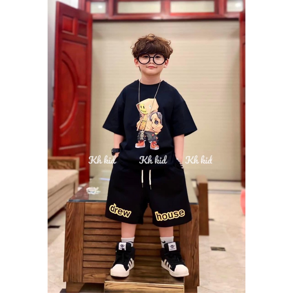 Children's clothes, DREW HOUSE cotton clothes for boys 10-30kg | Shopee ...