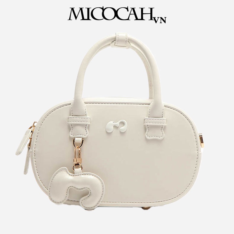Genuine MICOCAH women's handbag in boxy shape with beautiful Korean ...
