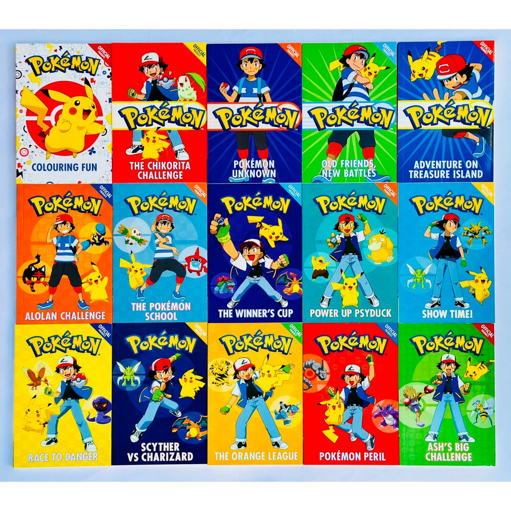 Pokemon super collection (15 English versions) | Shopee Philippines