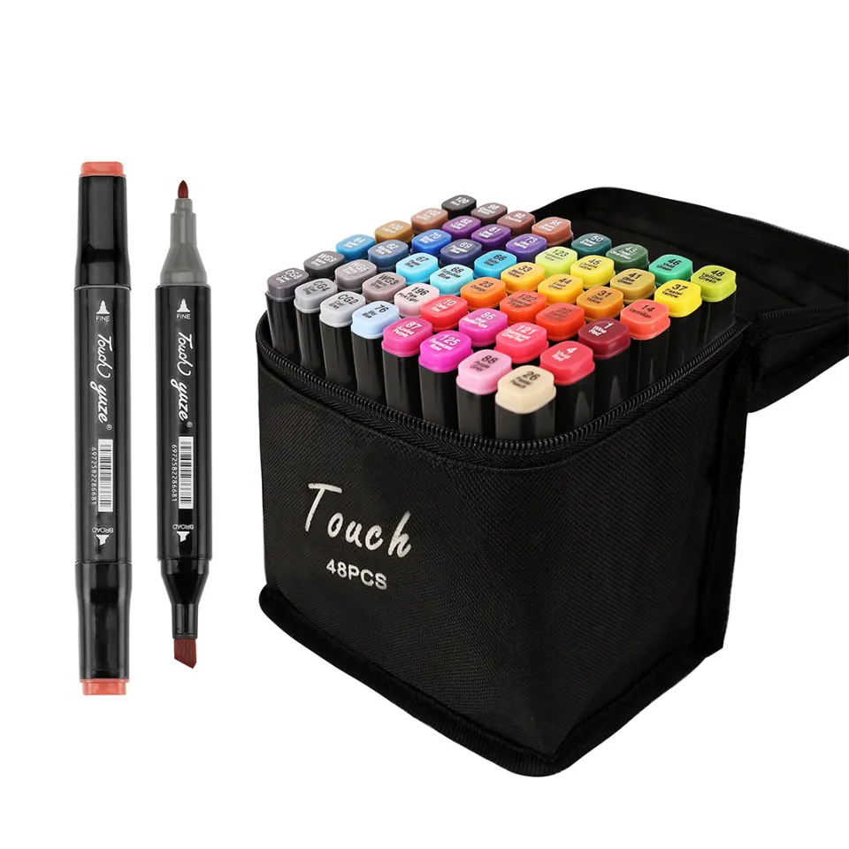 Cool Touch Marker 2 Coloring Tips for anime painting Markers 48 Touch ...