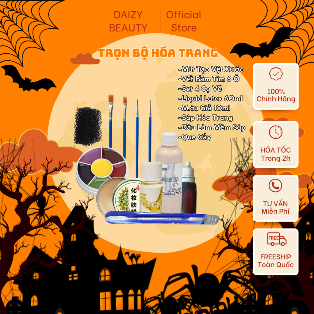 Sfx Cosplay Set, Wound Makeup Set, Chin Implant Set, Nose Filler ...