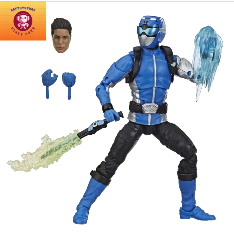 Figure POWER RANGERS LIGHTNING COLLECTION BEAST MORPHERS BLUE RANGER ...