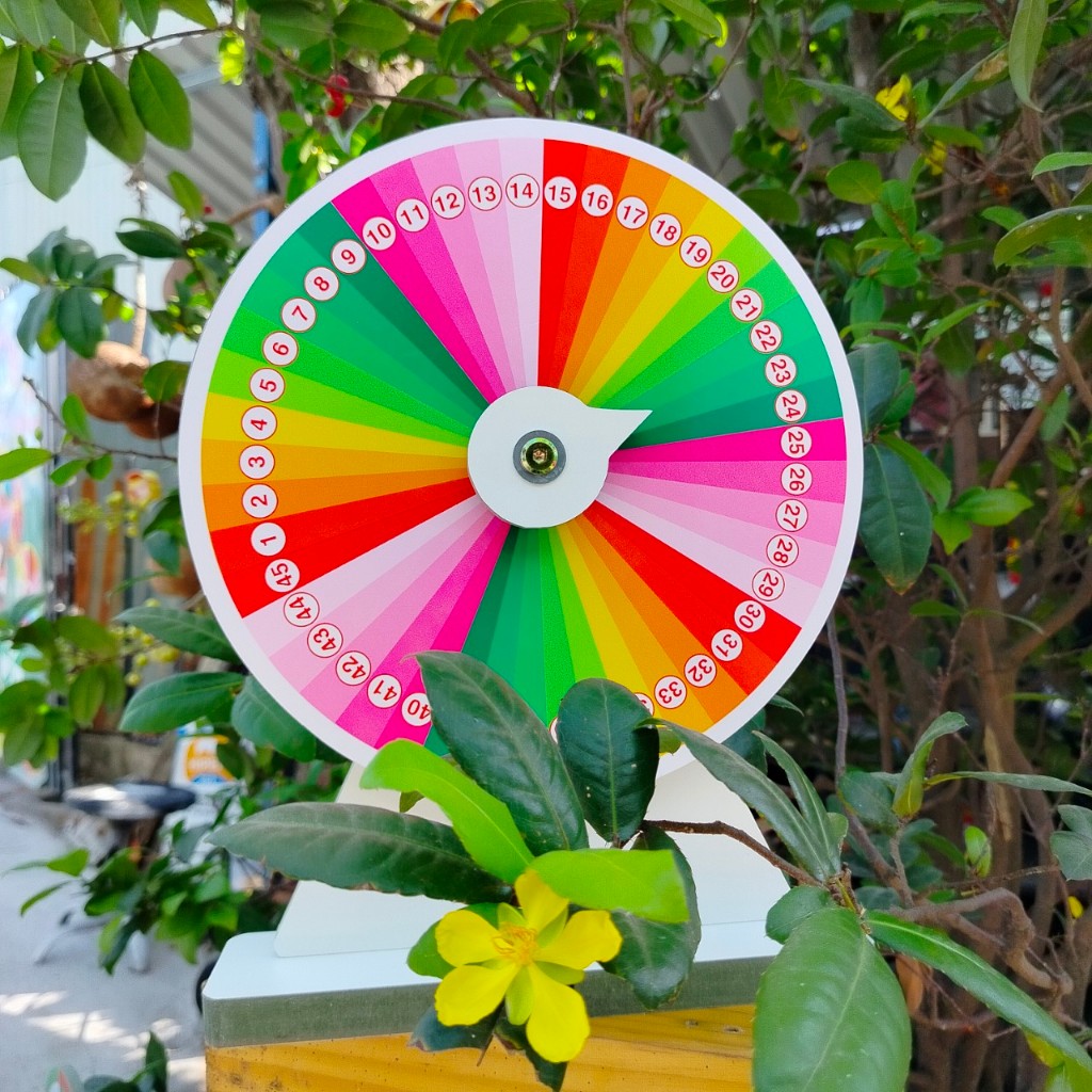 Lucky Wheel (45 boxes with white borders - Size: 25cm x 35cm) | Shopee ...