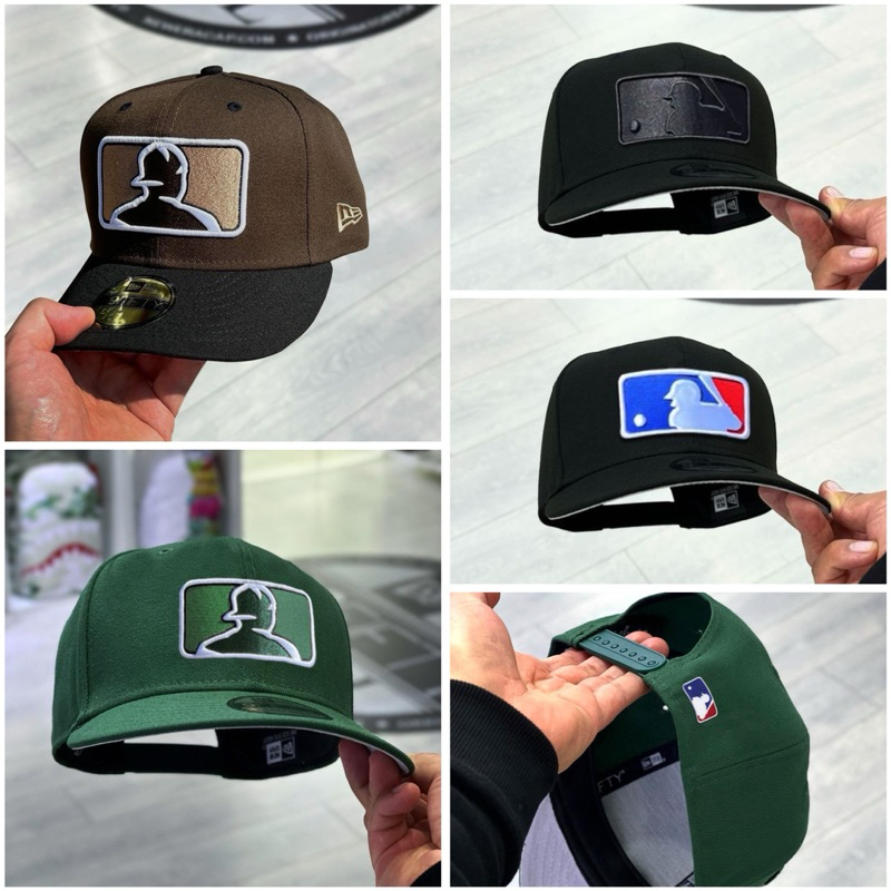 Hard khaki baseball cap embroidered with human logo background - unisex ...