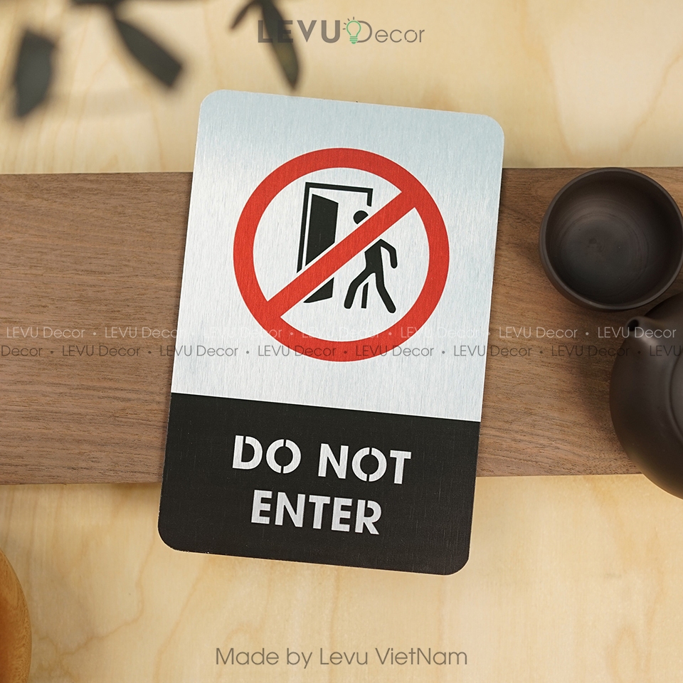 Do not enter sign, unfortunate sign on room door ALB-BG30 | Shopee ...