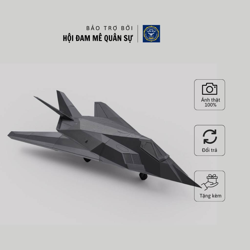 Self-assembled aircraft model, American stealth ghost reconnaissance ...