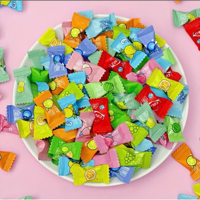 [100g] Genuine mixed fruit lozenges with 12 flavors | Shopee Philippines