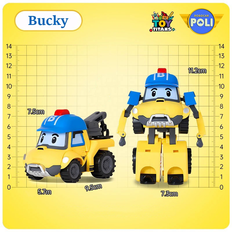 Poli And Friends ROBOCAR POLI - BUCKY Character - Genuine Product ...