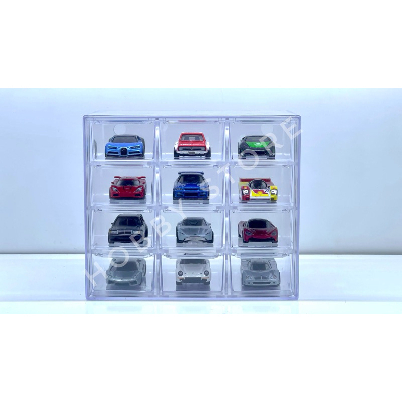 Hobby Store Frame / Shelf / Display Box for 1:64 model cars including ...