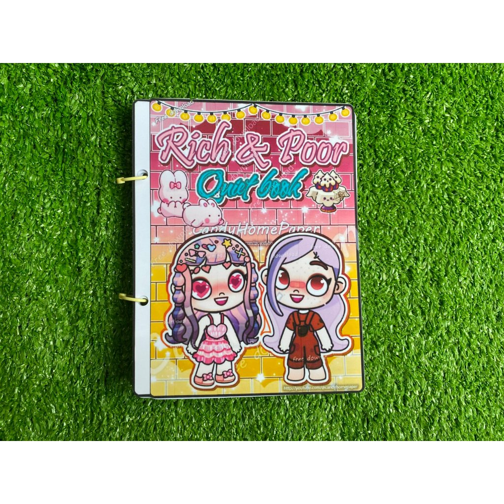 Toca Boca T132 paper doll | Shopee Philippines