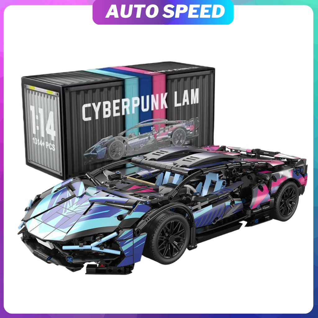 1:14 scale lambo supercar assembly model, lambo Sian car assembly toy ...