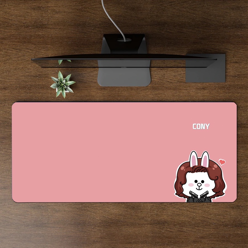 Cony & BROWN] Synthetic Mouse PAD, Mouse PAD, Large Computer Mouse PAD ...