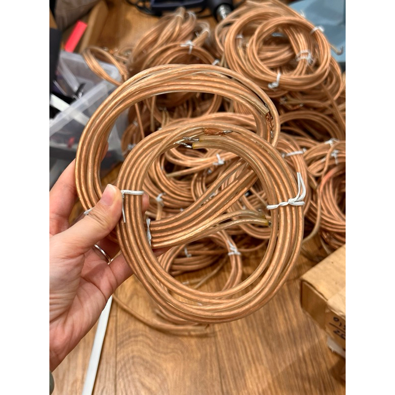 Very good antique American copper speaker cable 1.8M long | Shopee ...