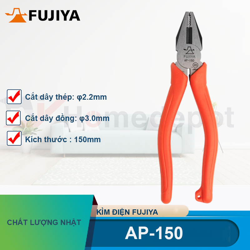 Fujiya AP-150 Electric Pliers 6''(150mm) | Shopee Philippines