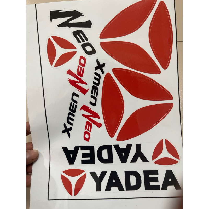 YADEA Xmen Neo logo sticker for electric vehicles | Shopee Philippines