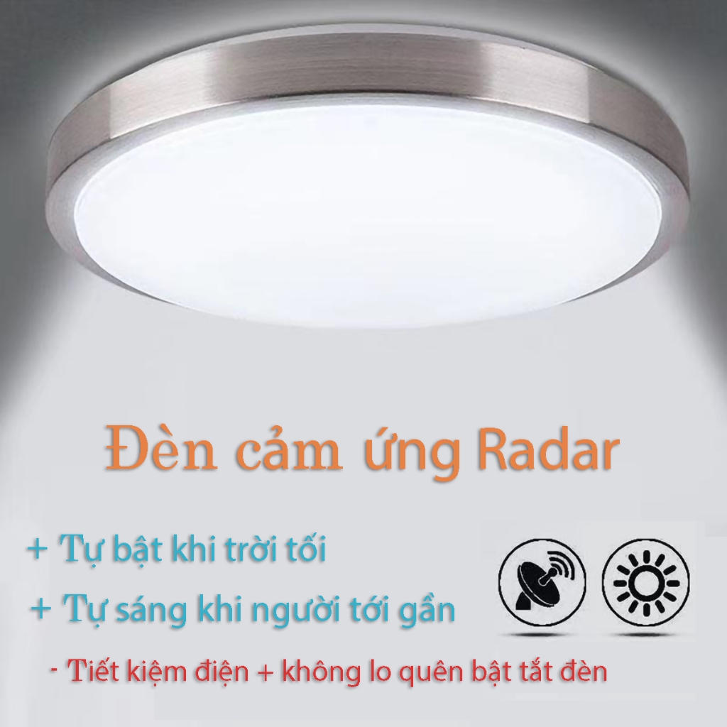 Modern Led Ceiling Light Radar Motion Sensor | Shopee Philippines