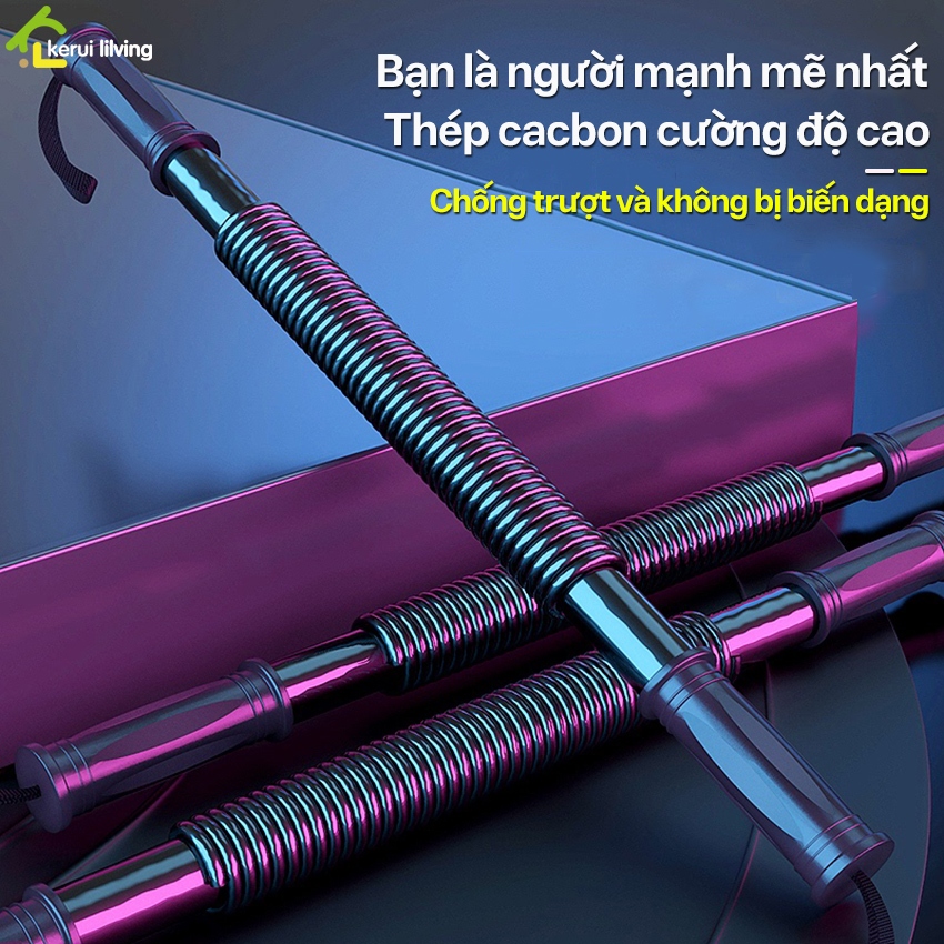 XO Aisha Muscle Training Stick, Hand Muscle Training Spring Stick, gym ...