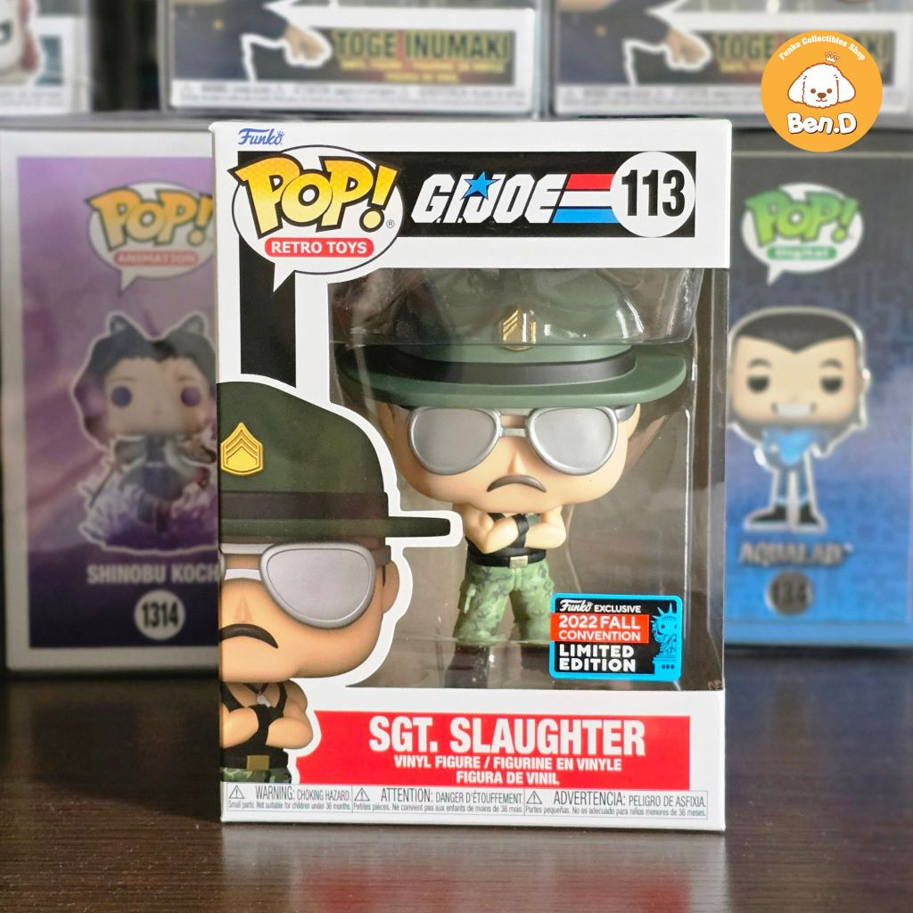 FUNKO POP! Original Funko Pop Figure! Retro Toys: G.I. Joe - Sgt ...