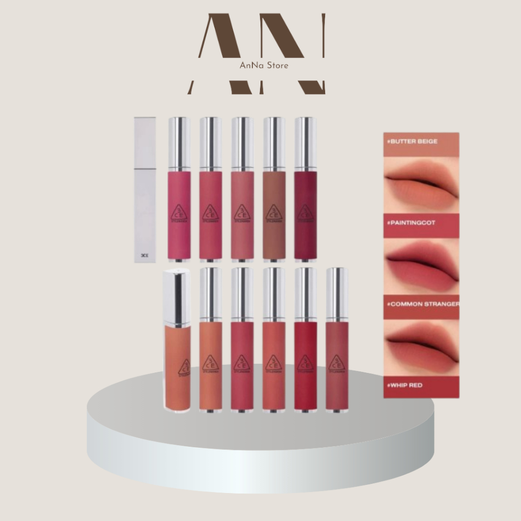 3ce Hazy Lip Clay Matte Lipstick, Smooth Lips 4g | Shopee Philippines
