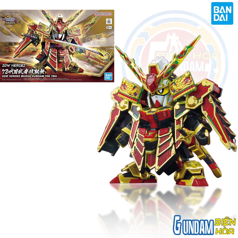 SD WH MUSHA GUNDAM THE 78th GUNDAM assembly kit | Shopee Philippines
