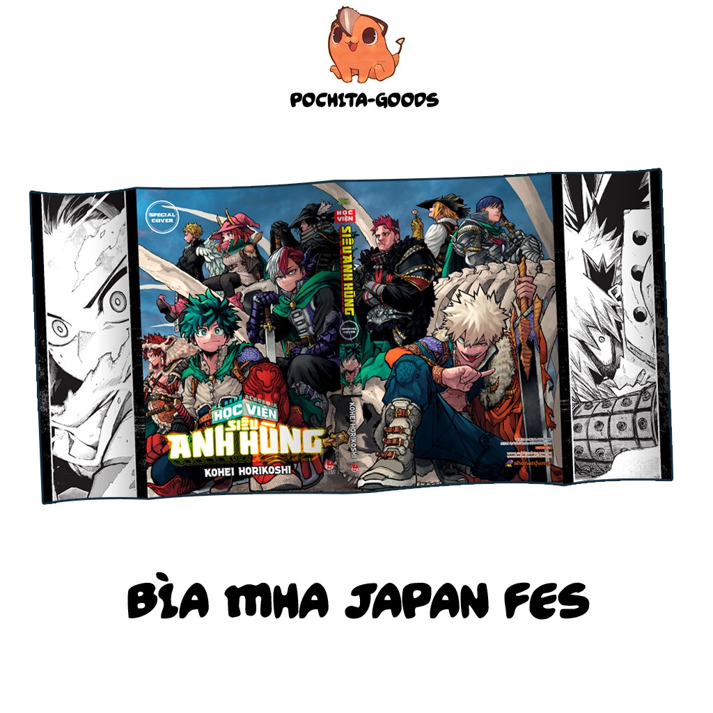 Superhero Academy Cover - Exclusive Japan Fes Bonus Gift - My Hero ...