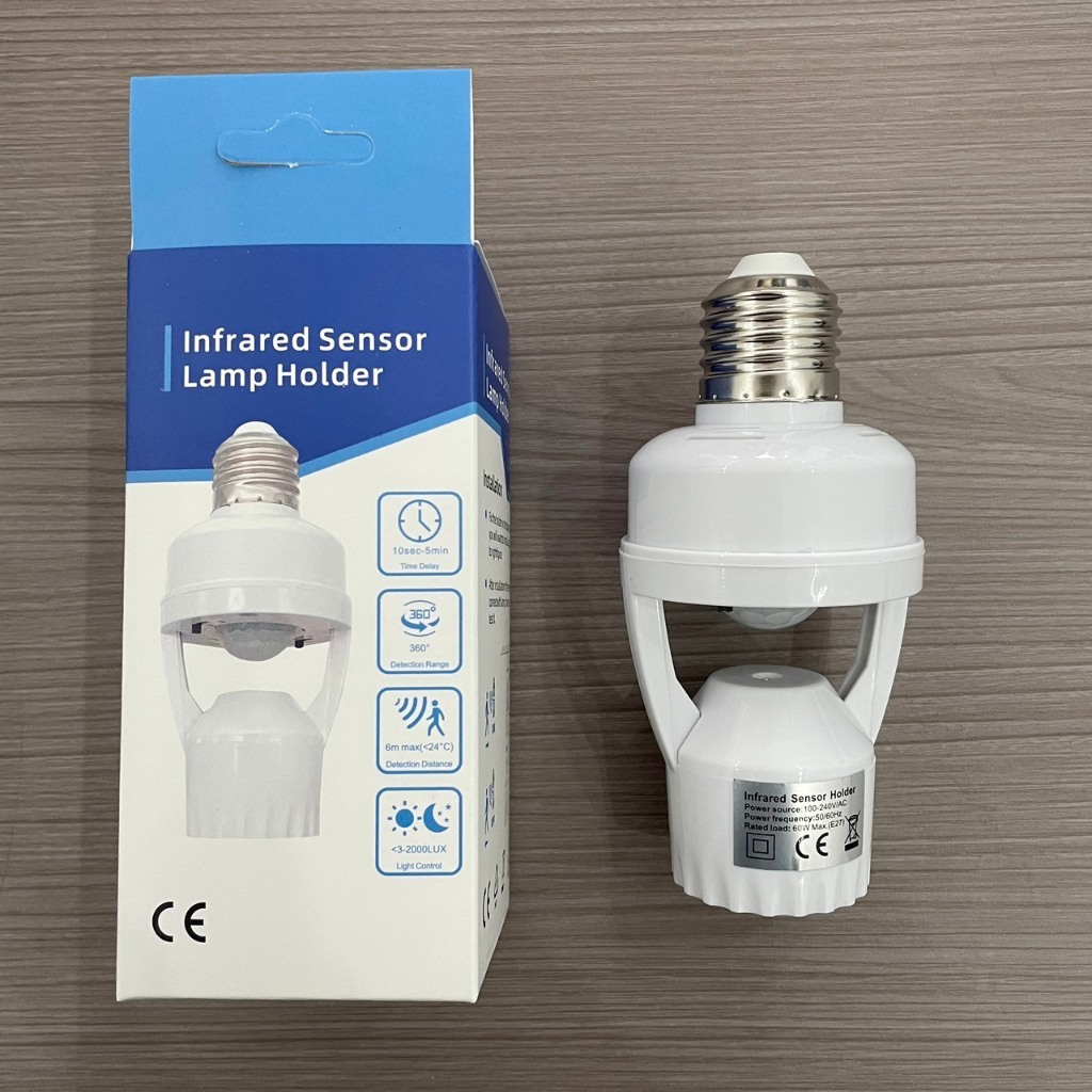Touch lamp holder, infrared sensor switch, E27 sensor tail lamp holder ...