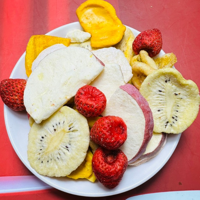 Bag 200G Mix 6 Types (No Added) Delicious And Sour Tropical Dried Fruit ...