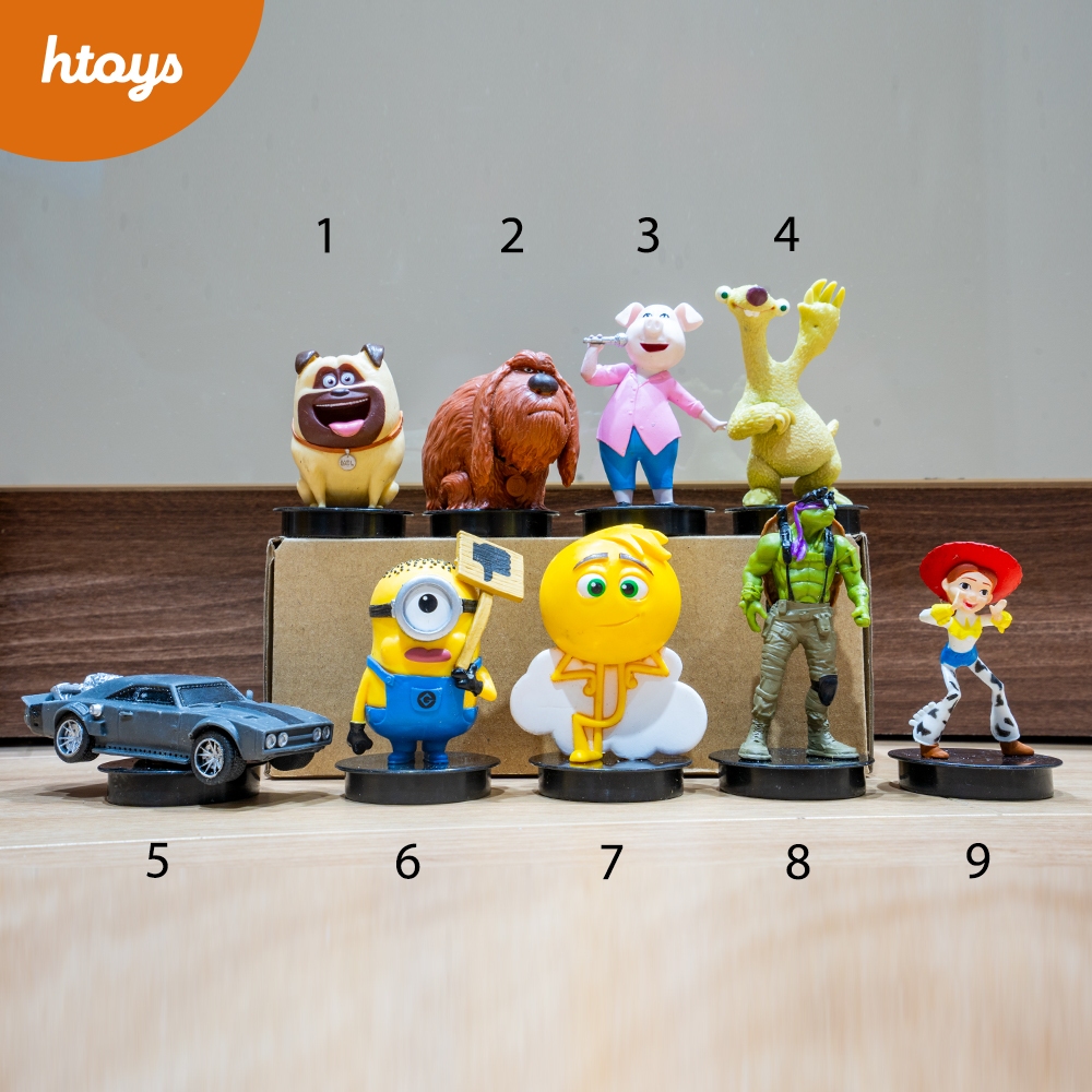 Pet - Sing - Fast Furious - Minions - Ninja Turtle - Toy story | Shopee ...