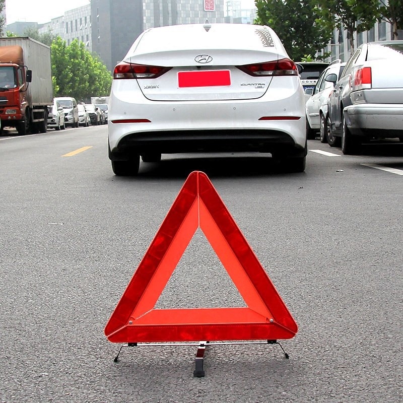 Reflective Triangle Danger Warning Sign for Cars - Foldable | Shopee ...