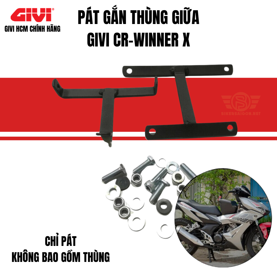 Genuine GIVI Middle Trunk Mounting Pad for Winner X - GENUINE GIVI HCM ...