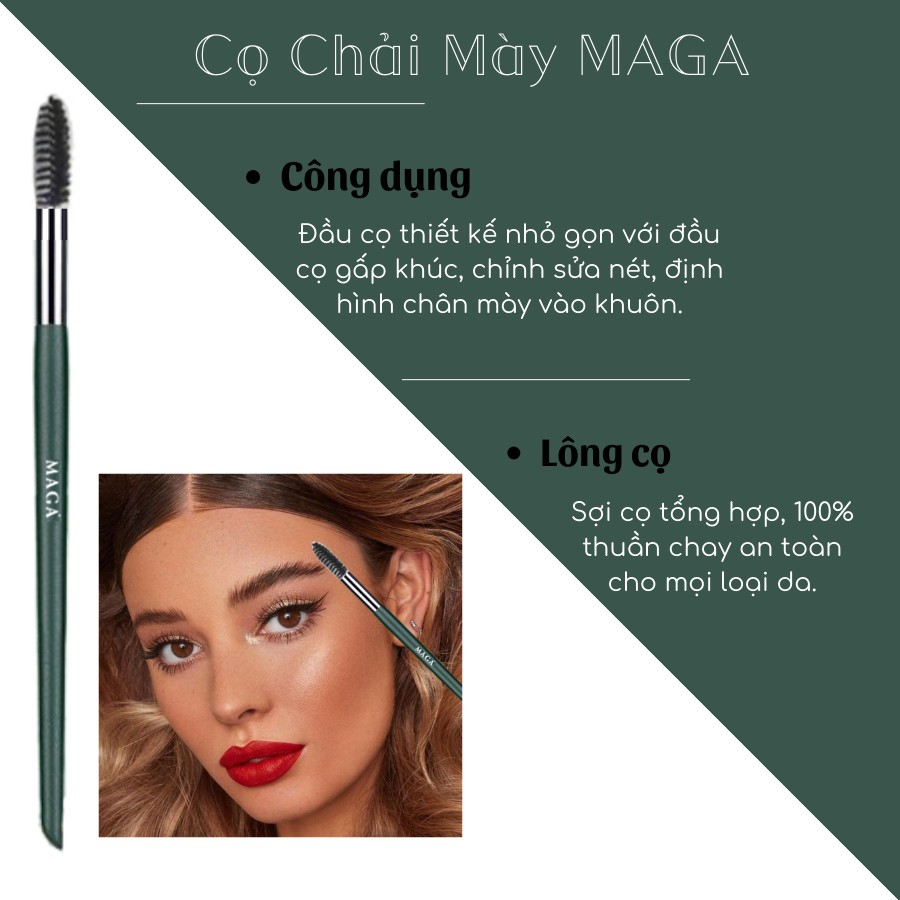 Pro MAGA Pro Brow & Lash Brush | Shopee Philippines