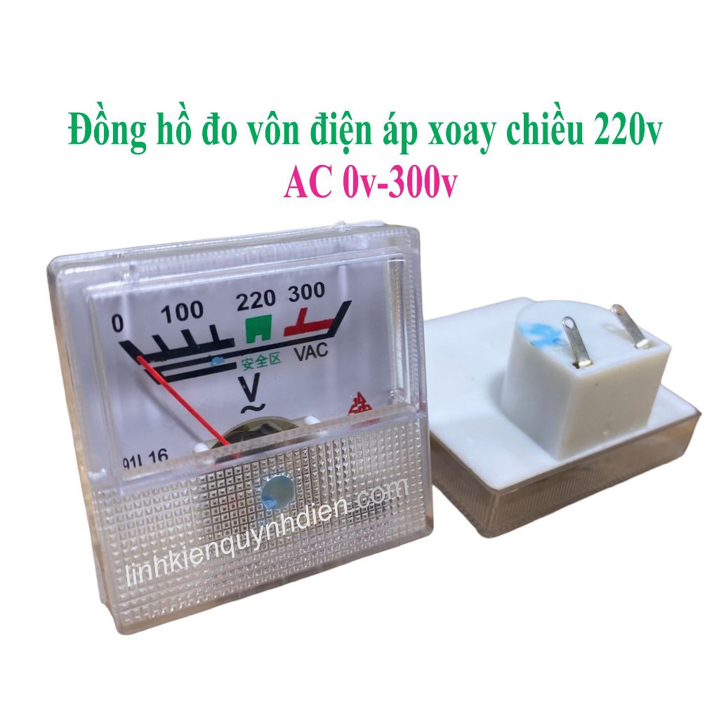 Small 220v AC voltmeter - Quynh DIEN electronic components | Shopee ...