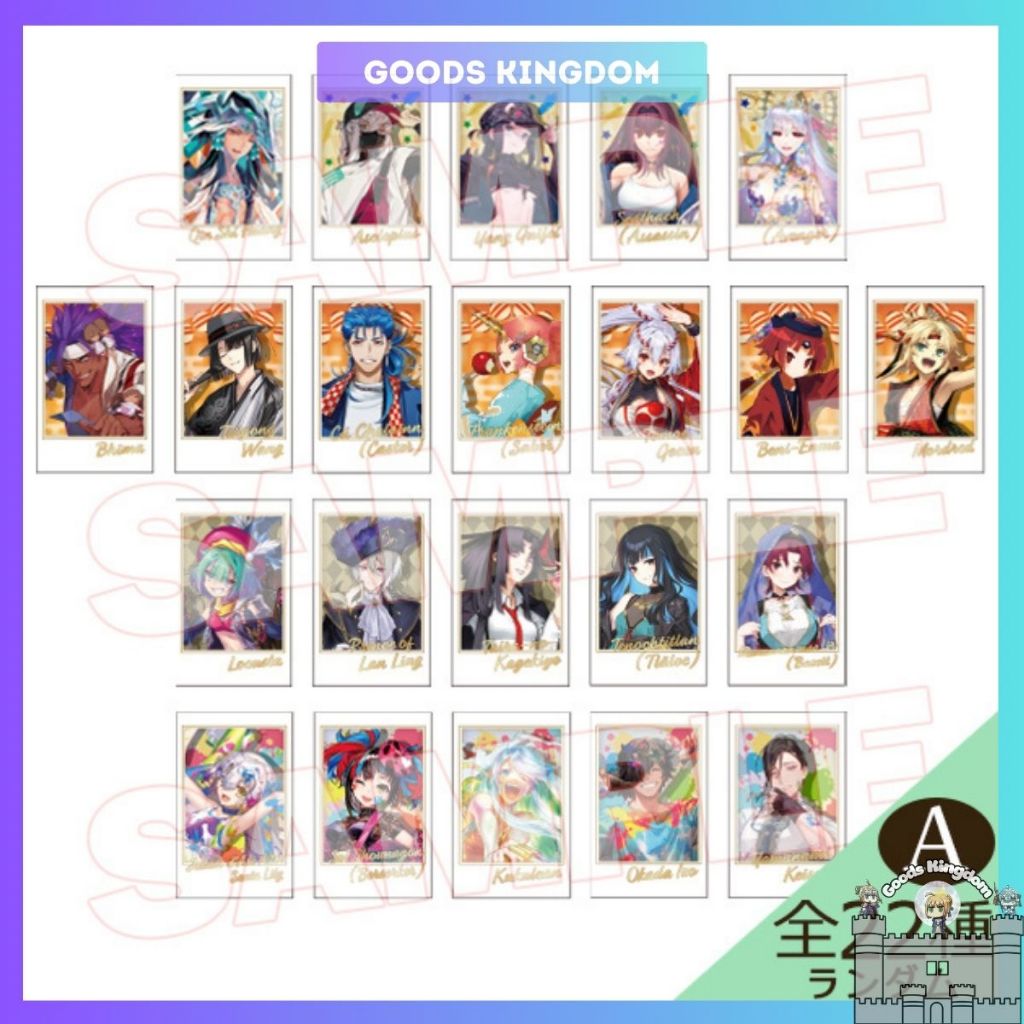 Fgo Anniversary 8 Portrait Photo - Fate Grand - Genuine Aniplex ...