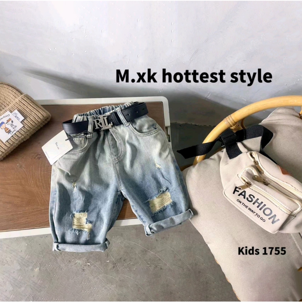 Jean/bean shorts for HK KIDS, summer fashion denim, sizes from 2-7 ...