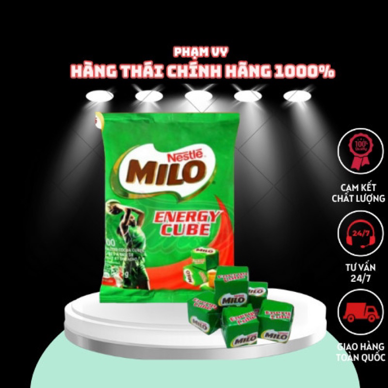 Milo Energy Cube Candy 100 Nestlé Tablets (Pack Of 275g) | Shopee ...