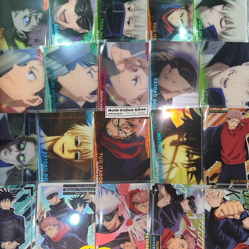 [JJK Available - P27] metal card JUJUTSU KAISEN dignity vol 1 vol 2 vol ...