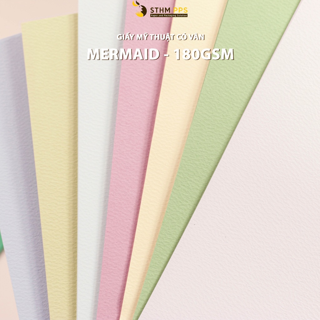 Pack of 10 A4 sheets of 180gsm rough, pastel art paper - Make notebook ...