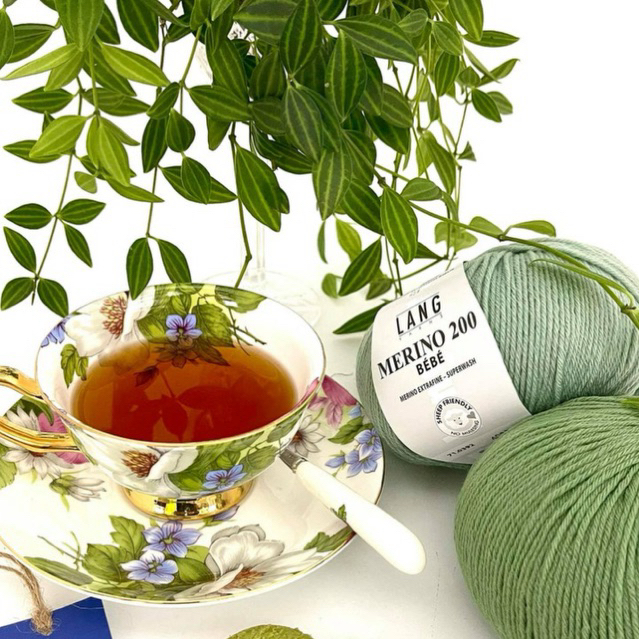 Yarn Wool Lang Merino Wool Yarn Roll 200 Bebe (color chart 1) | Shopee ...