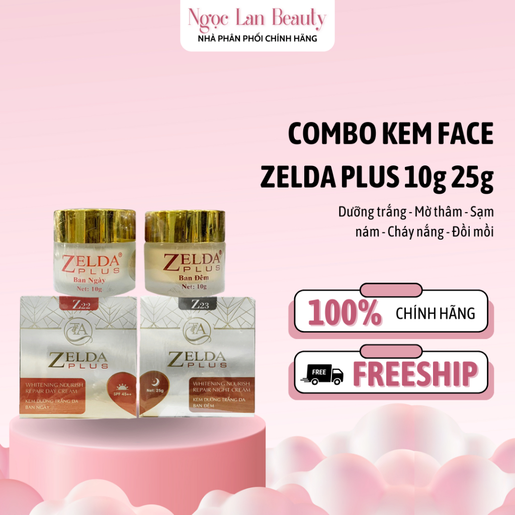 Zelda Plus Face Zelda Plus Cream Matte White Melasma Combo Day And ...