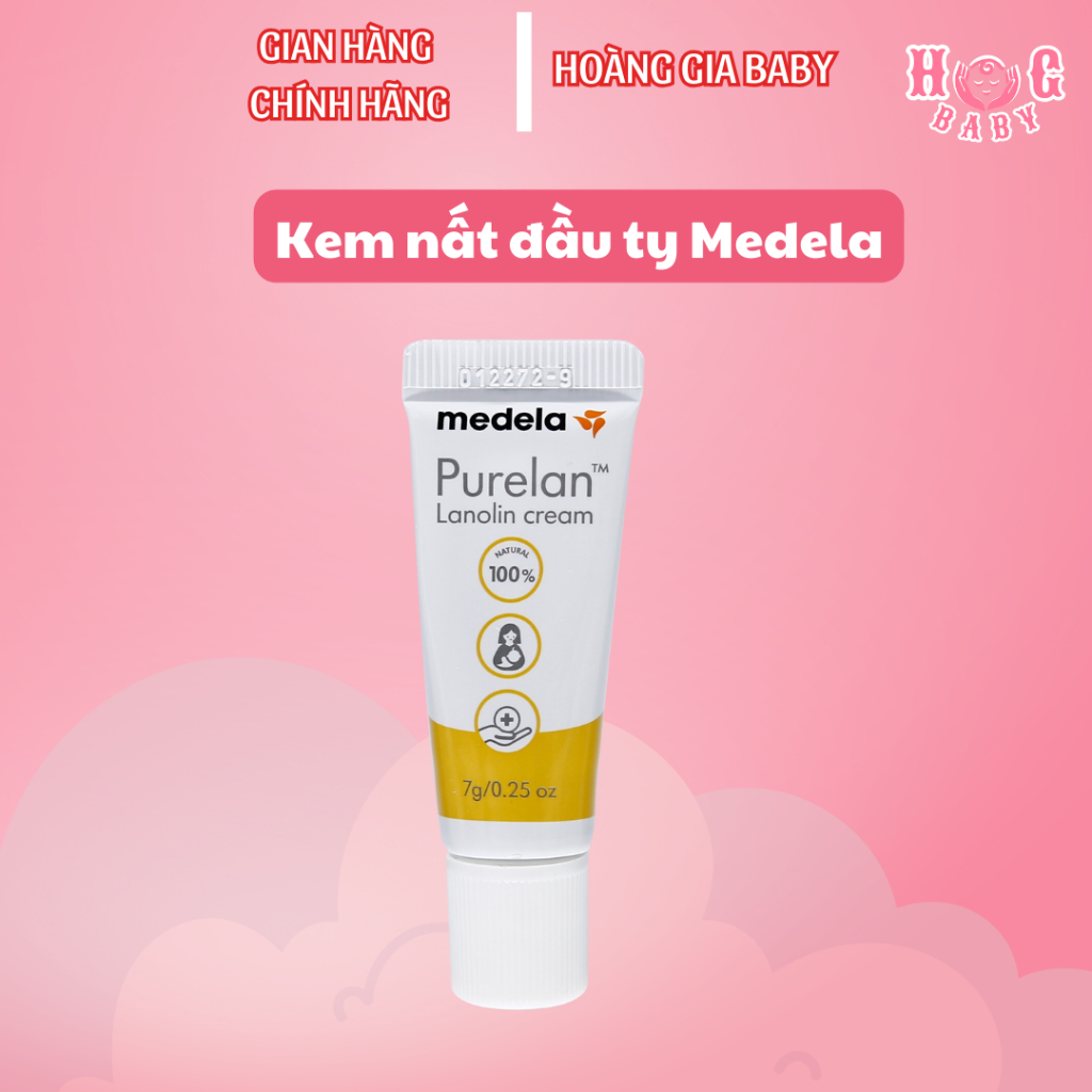 Medela Pure Lanolin cream Nipple Cracking cream Of Switzerland 7g Tube ...