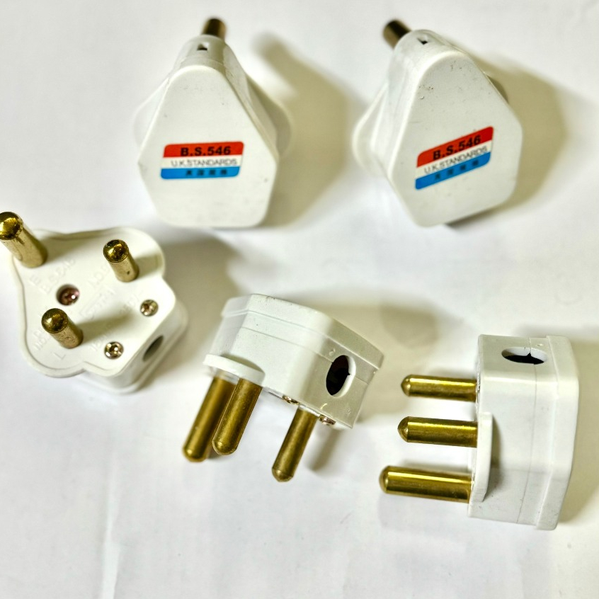 Round 3-pin plug 15A 250v | Shopee Philippines
