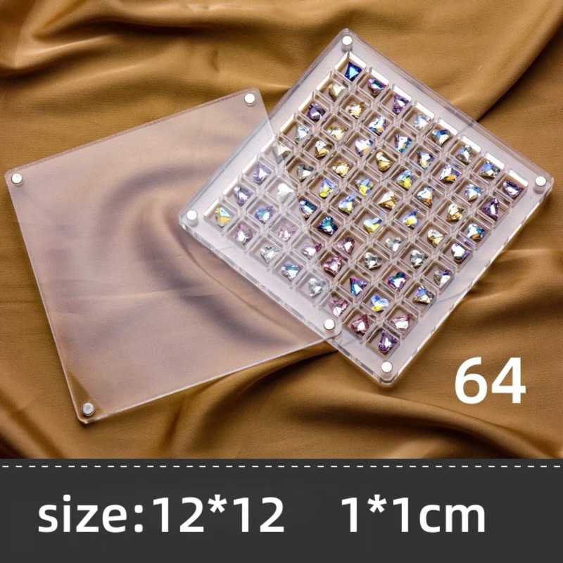 Transparent 64-Cell Tray Displays The Product | Shopee Philippines