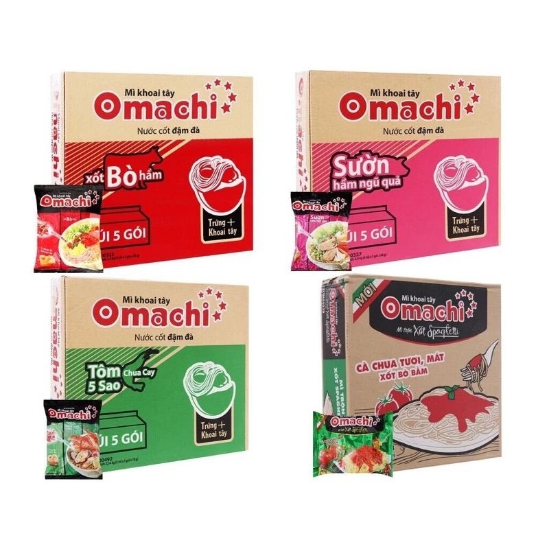 [date Always new] BOX of 30 packs/ combo of 15 packs of OMACHI POTATO ...