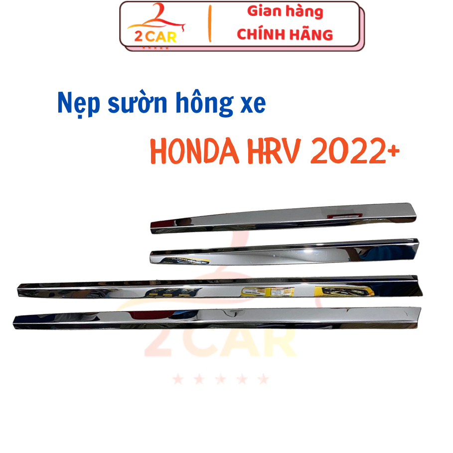 Side brace for Honda HRV 2022 2023 2024 - Shiny chrome-plated ABS ...