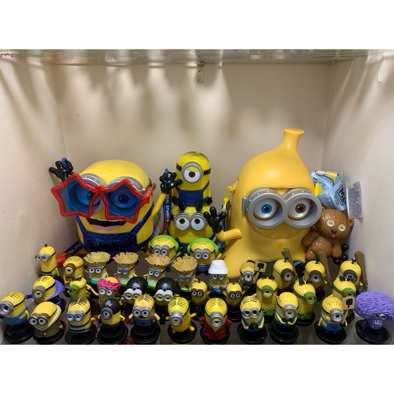 (USED) Combo movie theater cup topper model, cup topper figure ...