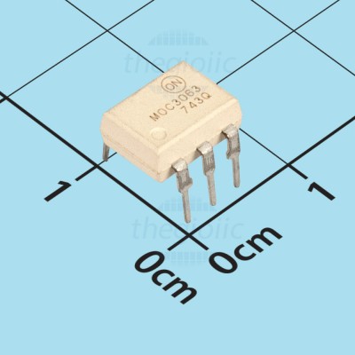 Moc3063m Optoisolator Triac Output 4170Vrms 1 Channel, 6-DIP | Shopee Philippines