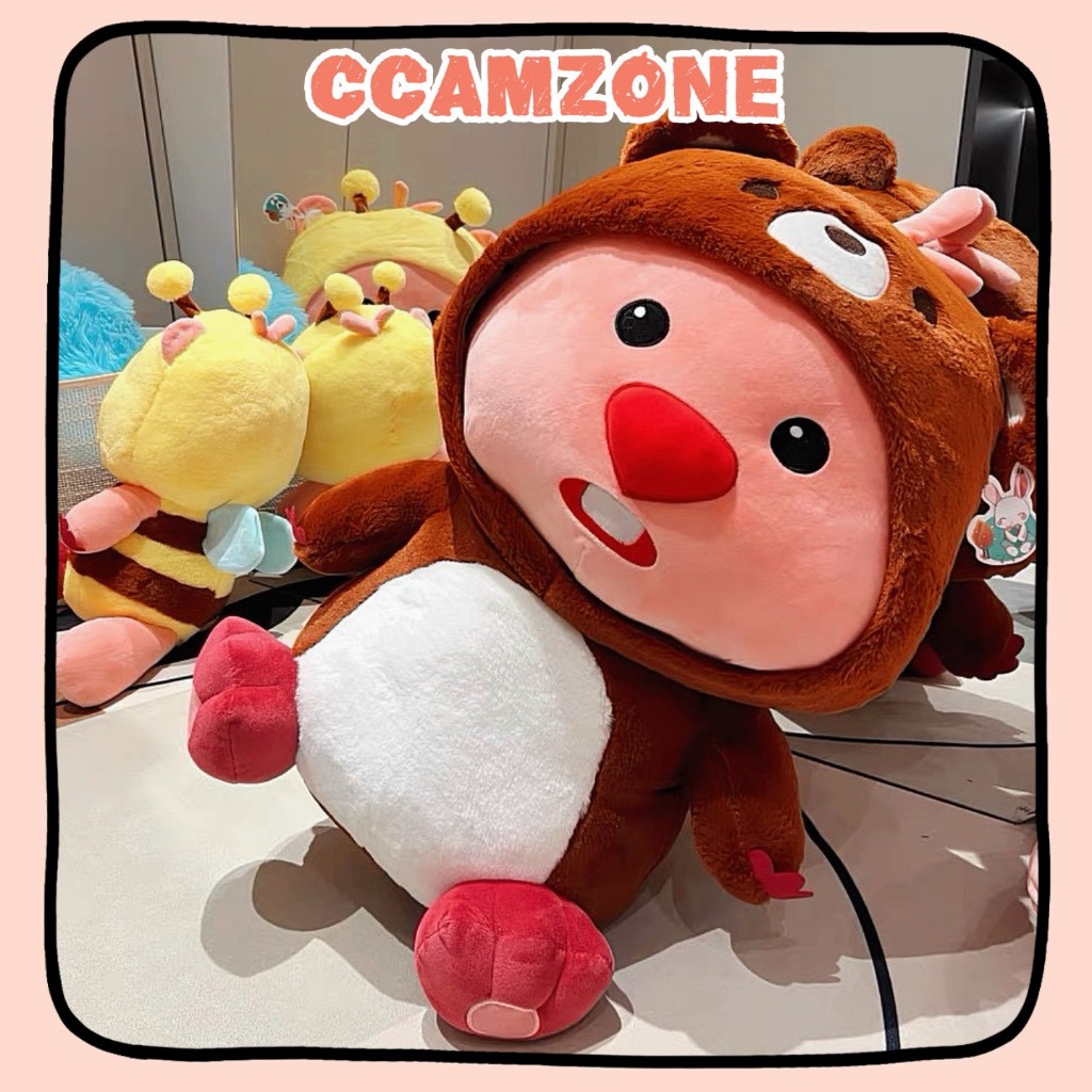Loopy Cosplay Teddy Bear Cute Strawberry Bear Ccamzone | Shopee Philippines