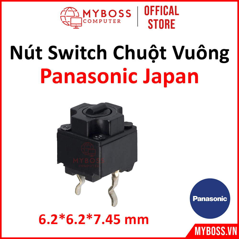 Genuine Panasonic Square Mouse Button/Switch Made in Japan, 8 Million ...